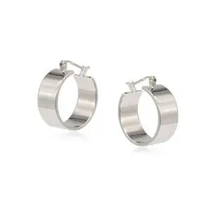 ARCTIC FOX & CO. Charlotta Hoop Earrings - Silver