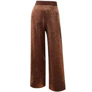 ME & THEE Neutrals Leftfield Copper Sequin Trousers