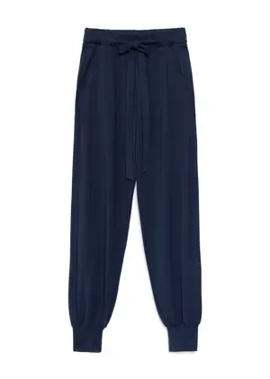 WEARTWO LONDON Siren Cuffed Leg Trousers, Navy - Blue