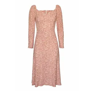 2KSTYLE Cecilia Floral A-line Midi Dress