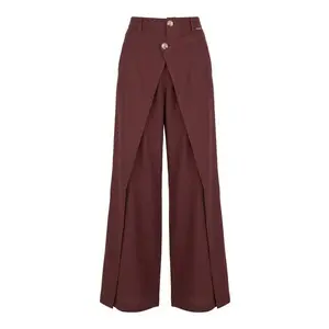 ASHITA FERNANDES Chloe Pants - Brown