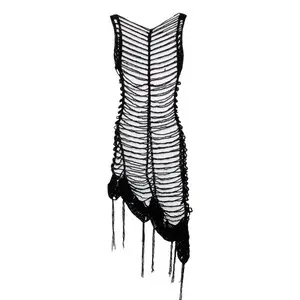 PALOMA LIRA Spider Web Dress - Black