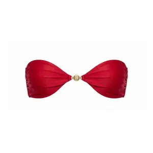 SUNKISSED Le Bandeau Strapless Top Cherry - Red