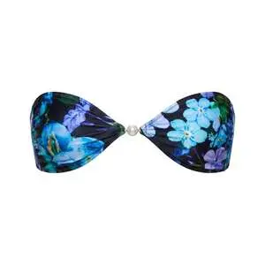 SUNKISSED Le Bandeau Strapless Top - Blue