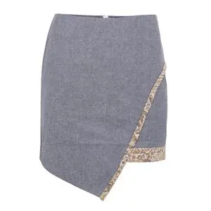 MISHA VAIDYA Analena Skirt Chambray - Blue