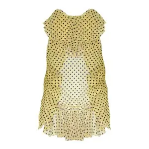 28NATELIER Polka Dot Skort - Black/yellow