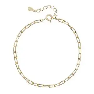 MURU Mini Paperclip Bracelet - Gold