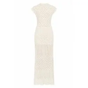 Carmen Says Sappy Knit Maxi Dress