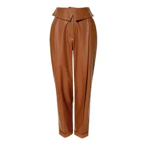 AGGI BY HALEWSKI Xenia Raw Umber Pants