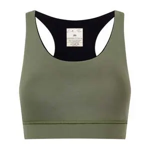 LULA-RU Sports Bra Olive - Green