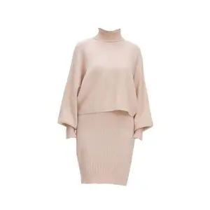 MONOSUIT Neutrals Stellar Harmony Sweater And Dress Set - Beige