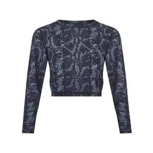 LULA-RU Long Sleeve Top Snake - Grey