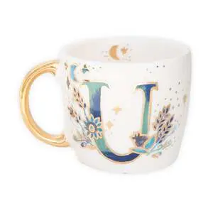 SHERIE BOUTIK Sb U Alphabet Mug - Brown