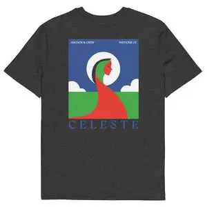 ANCHOR & CREW Celeste Editions Organic Cotton T-shirt - Black