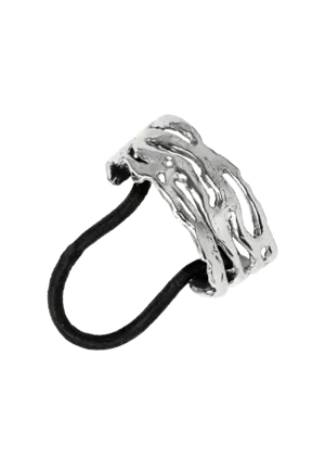 LAVANI JEWELS Judy Hair Tie - Silver