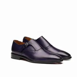 MARIANO SHOES Beja Aubergine Oxford - Blue