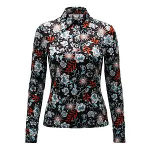 CRONO ZEE Felix Top Solstice Garden Print