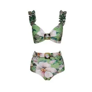 NUR KARAATA Seabreeze Bikini - Green