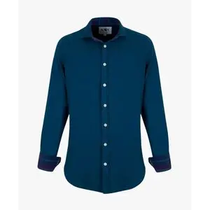 KOY CLOTHING Teal- Kikoy Shirt