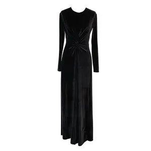 JENNAFER GRACE Velvet Knot Dress