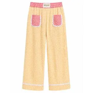 Mind Traveler Greta Vanilla Trousers - Yellow