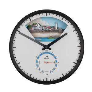 BRAMWELL BROWN CLOCKS Tide Clock Midnight - Black