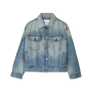 NOEND Willow Cinchfit Slim Denim Jacket In Key West