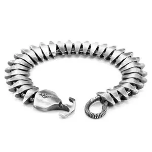 ANCHOR & CREW Delta Anchor Maxi Chain Bracelet - Silver
