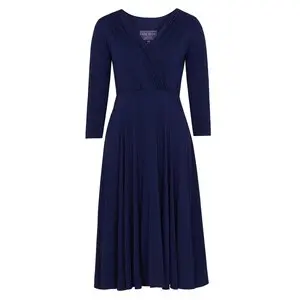 ALIE STREET LONDON Petite Annie Midi Dress - Blue