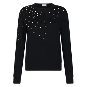 LISA THE LABEL Raindrop Sweater In Noire - Black