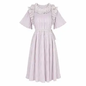 Miro Misljen Plisse Dress