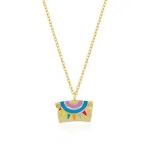 Spero London Enamel Necklaces