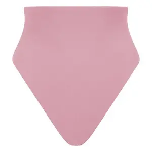 BLAKE SWIMWEAR High Waist Bikini Bottom - Pink