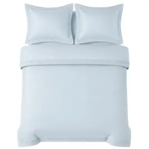 PURE PARIMA Ariane Duvet Cover Set Icy - Blue