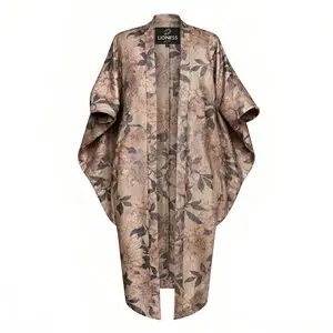 LIONESS BY TF Neutrals / Asshy Petal Kimono Jacket - Grey