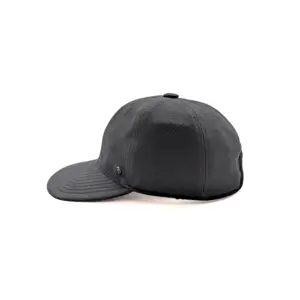 DORIA 1905 Cashmere Rolling Baseball Cap - Black