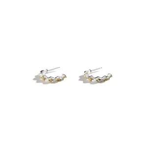 RRAINE JEWELRY Mini Elana Hoops - Silver