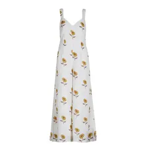 EM & SHI Sunflower Jumpsuit - White
