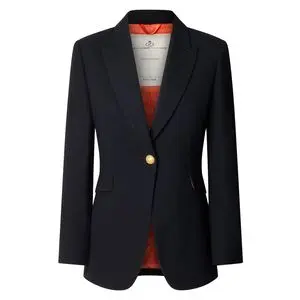 THE EXTREME COLLECTION Single-button Tailored Blazer Atelier - Black