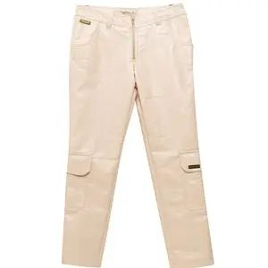PALOMA LIRA Neutrals Vinyl Skin Pants - Brown