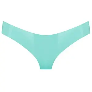 ELISSA POPPY Latex Brief Jade - Green