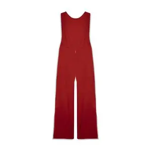 MARIANNE BY MARIE JORDANE Jo Jumpsuit Open-back Organic Cotton - Red