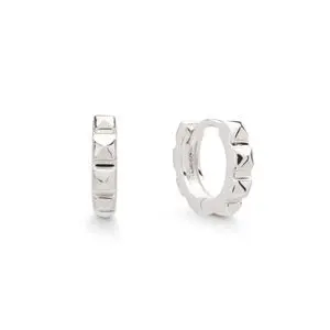 DOLCETTO DESIGNS Cestius Earring Recycled - Silver