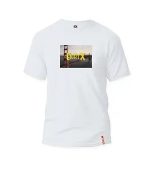 EIGHT X Full House Graphic T-shirt - White
