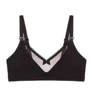JOURNELLE Victoire Maternity Wireless Bra Noir - Black