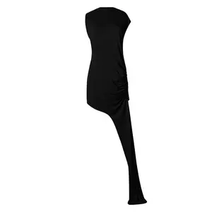 Chuks Collins Bri Sleeveless Dress-top - Black