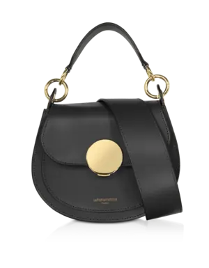 LE PARMENTIER Yucca Soho Top-handle Shoulder Bag - Black