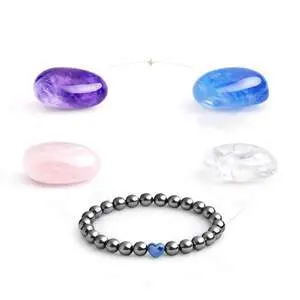 MINERALGEMS ✩ STUDIO Aquarius Zodiac Crystal Box - Blue