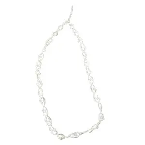 Saachi Infinity Chain Link Necklace - Silver