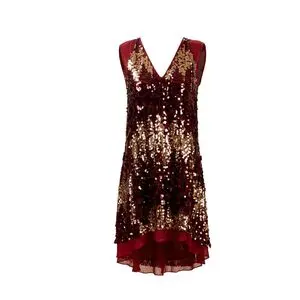 GLAM ON YOU Avery Dress - Red